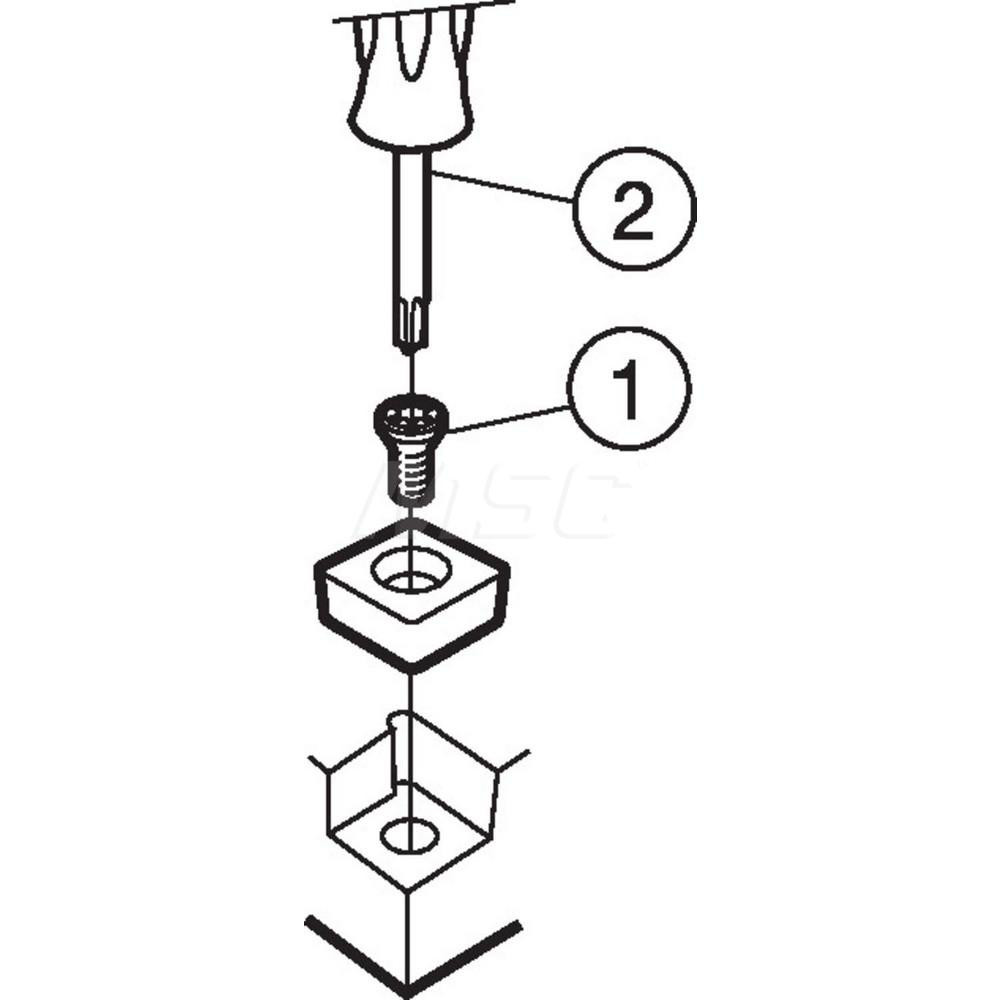 Sandvik Coromant - Indexable Boring Cartridge: Series 391.38, Right ...