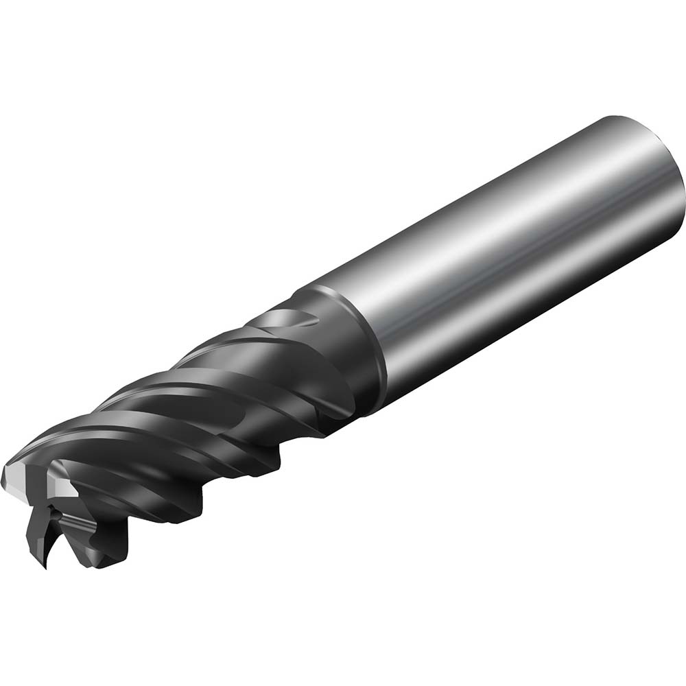 Sandvik Coromant Corner Radius End Mill 0 236 Dia 0 02 Radius 4