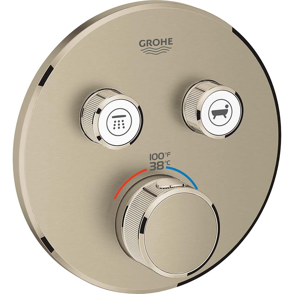 Grohe - Dual Function Thermostatic Valve Trim | MSC Direct