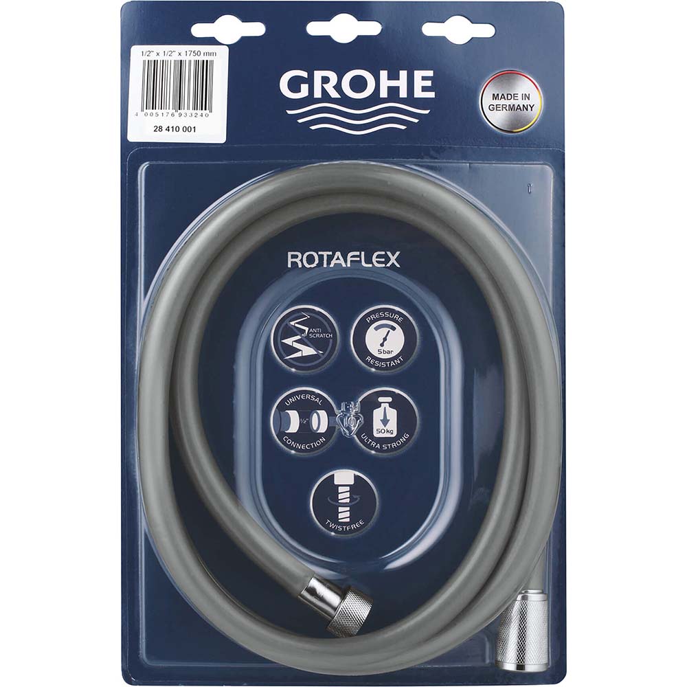 Grohe - 69 Twist-Free Shower Hose | MSC Industrial Supply Co.