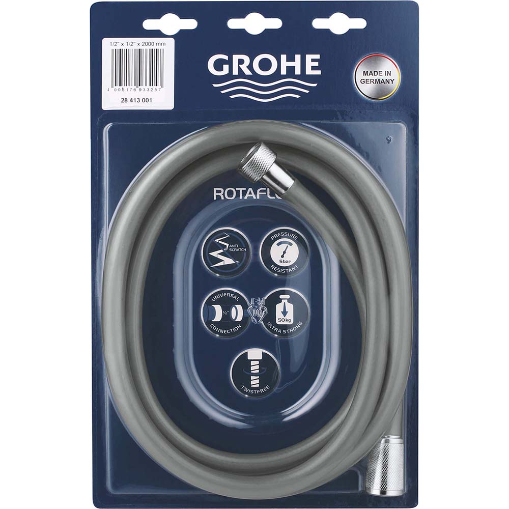 Grohe - 79 Twist-Free Shower Hose | MSC Industrial Supply Co.