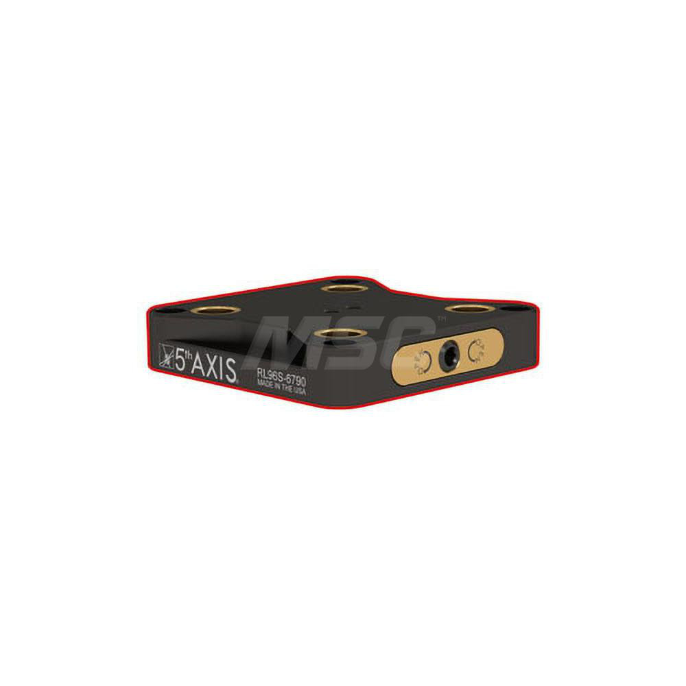 CNC Quick-Change Clamping Modules; 156X158X30MM STEEL ROCKLOCK 96MM BASE