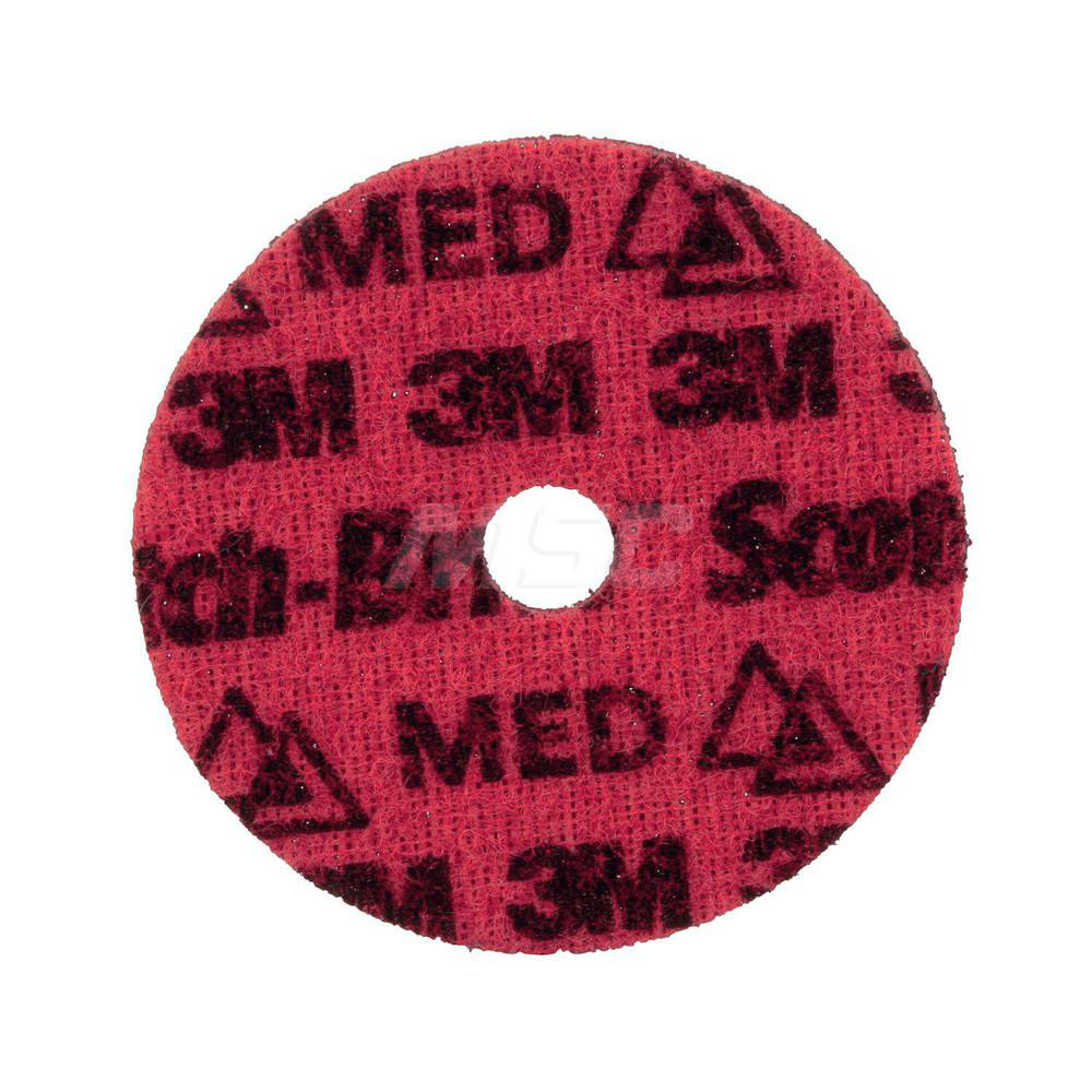 3M - Deburring Disc: 4" Dia, Medium Grade, Ceramic | MSC Direct