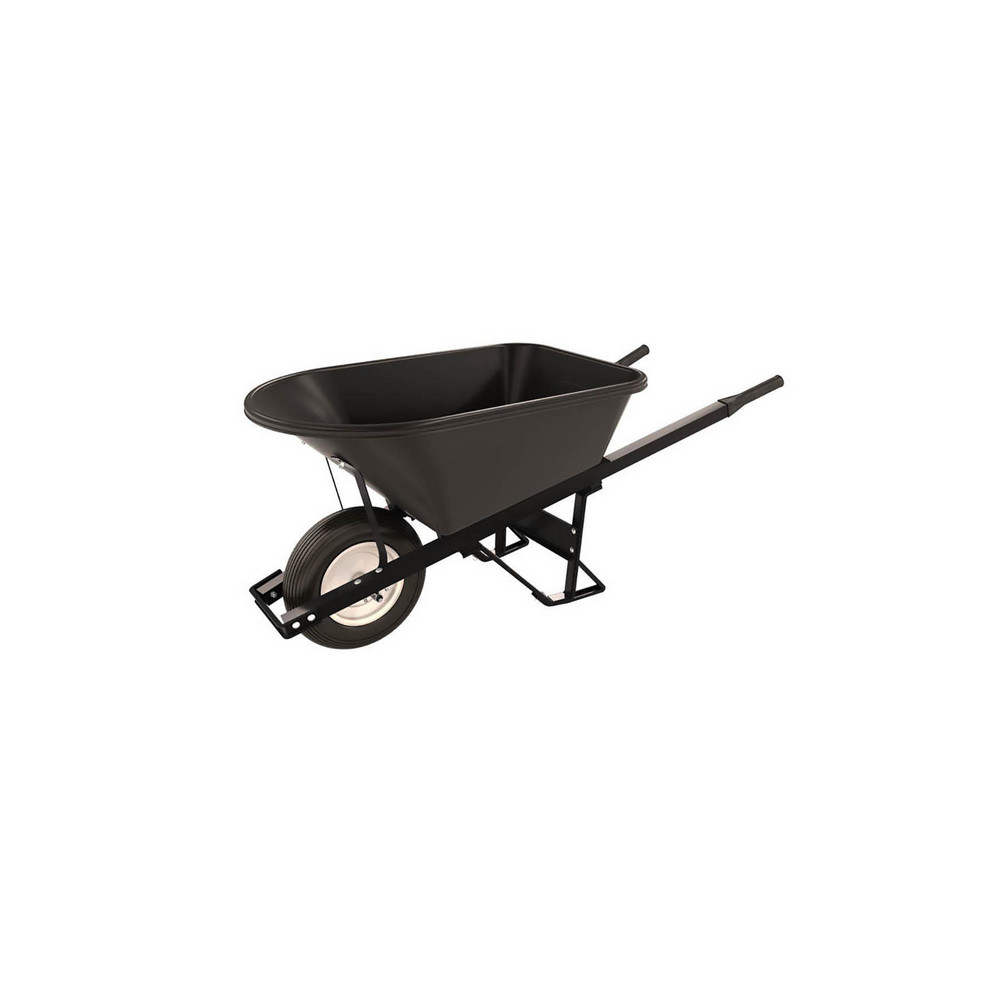 Bon Tool - Wheelbarrow: 250 lb Capacity, Flat-Free Wheel Wheel | MSC Direct
