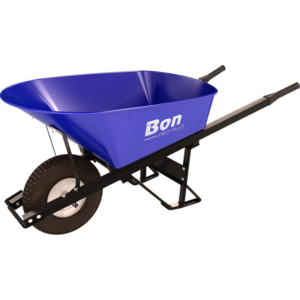 Bon Tool - Wheelbarrow: 250 lb Capacity, Flat-Free Wheel Wheel | MSC Direct