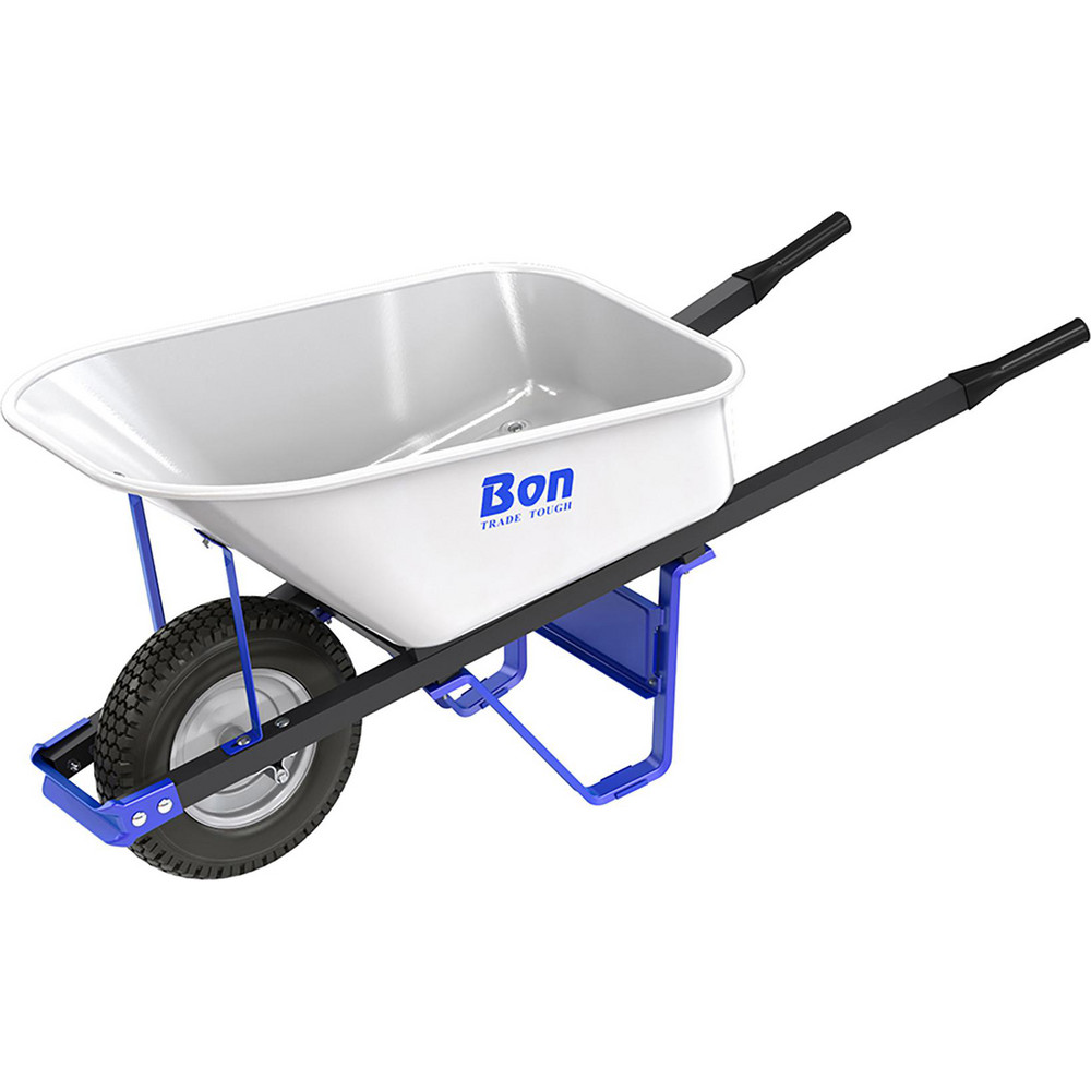 Bon Tool - Wheelbarrow: 250 lb Capacity, Flat-Free Wheel Wheel | MSC Direct