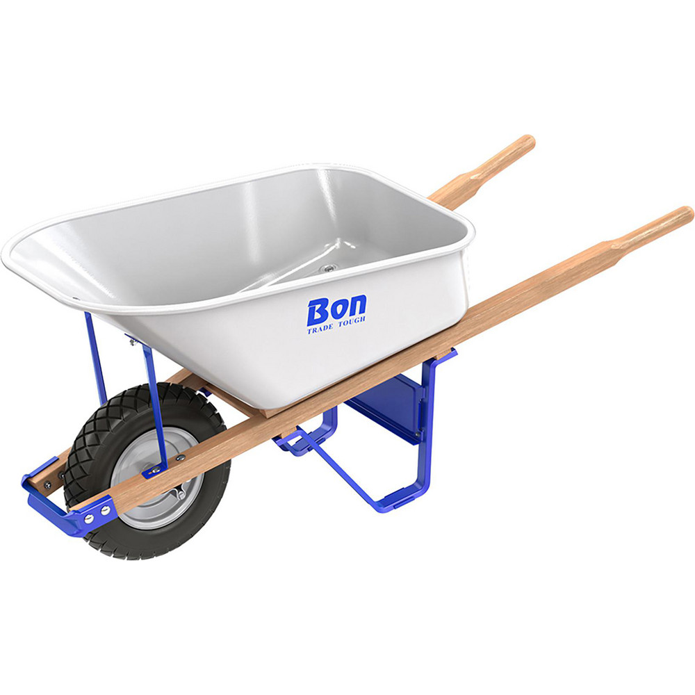 Bon Tool - Wheelbarrow: 250 lb Capacity, Flat-Free Wheel Wheel | MSC Direct