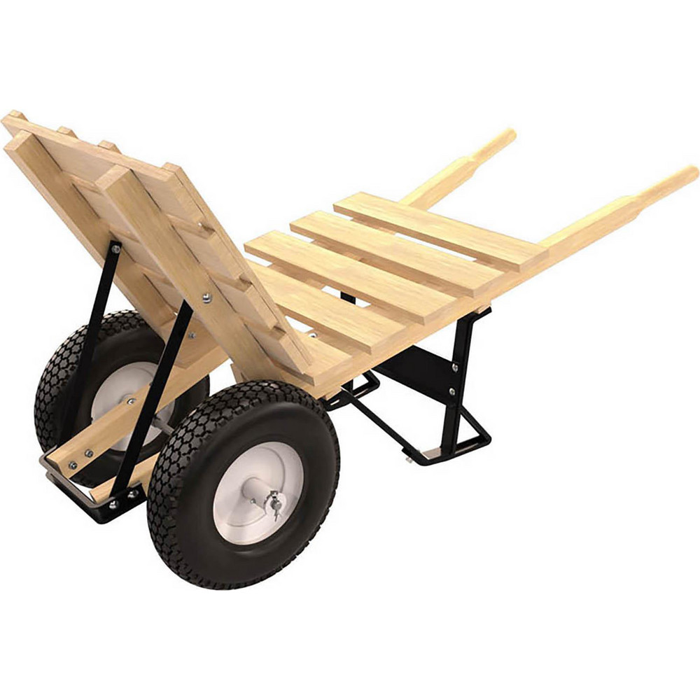 Bon Tool - Wheelbarrow: 250 lb Capacity, Flat-Free Wheel Wheel | MSC Direct