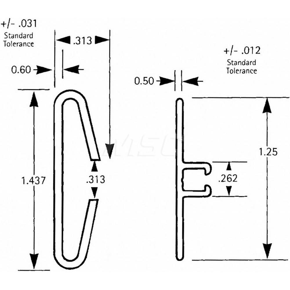 American Garage Door Supply - Door Sweeps & Seals: Product Type: L-Type ...