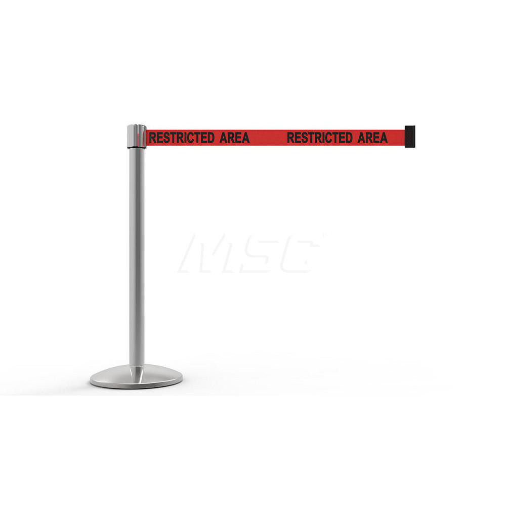 Banner Stakes - Free Standing Retractable Belt Barrier Post: 40" High ...