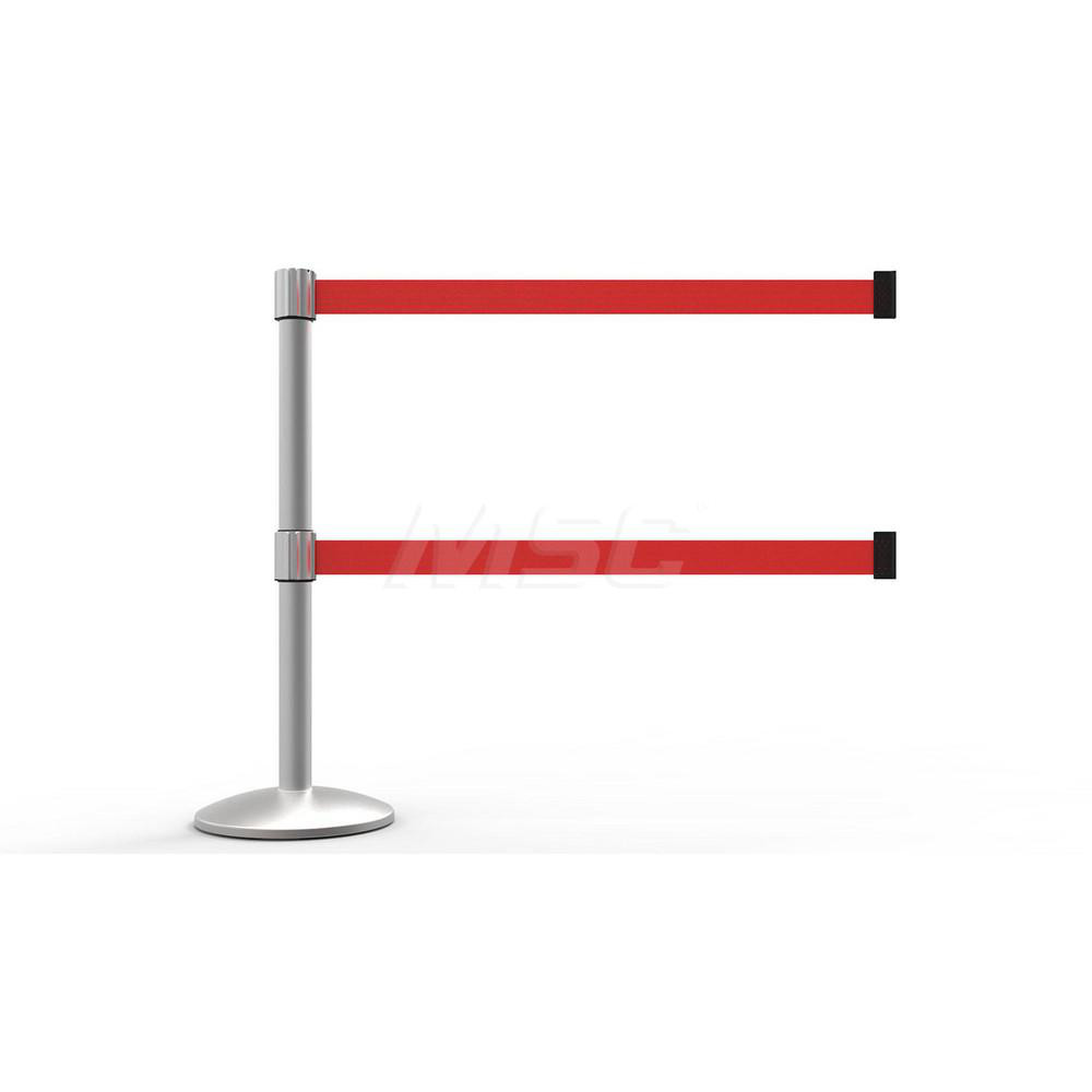 Banner Stakes - Free Standing Retractable Belt Barrier Post: 40" High ...