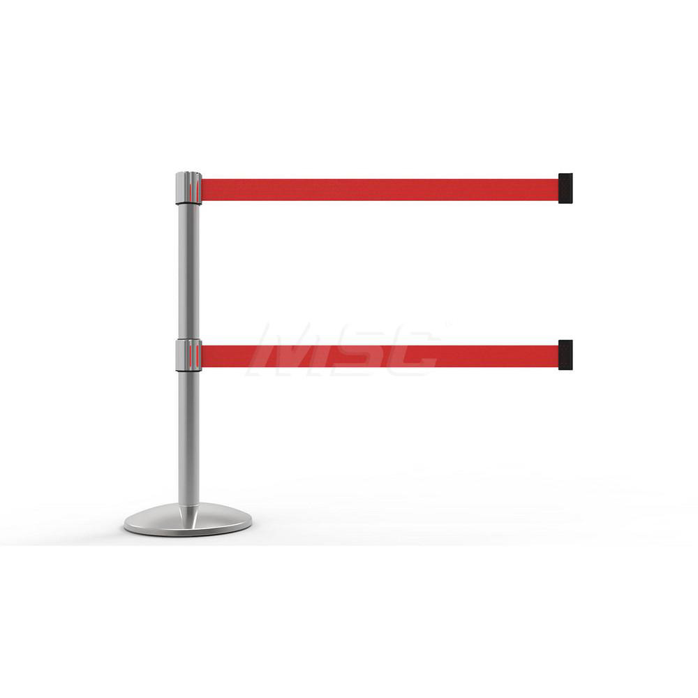 Banner Stakes - Free Standing Retractable Belt Barrier Post: 40" High ...