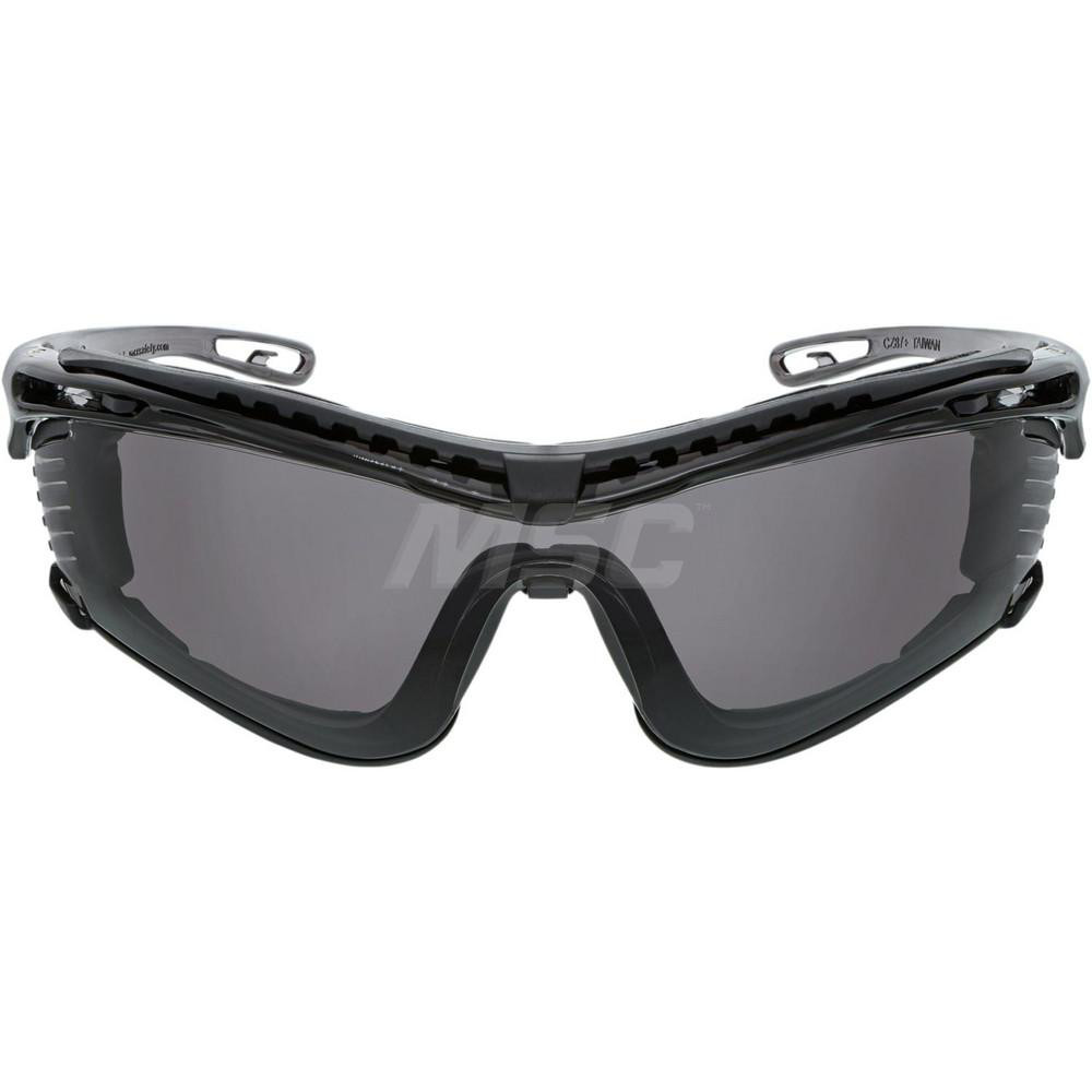 MCR Safety - Safety Glasses: Anti-Fog, Polycarbonate, Gray Lenses, Full ...