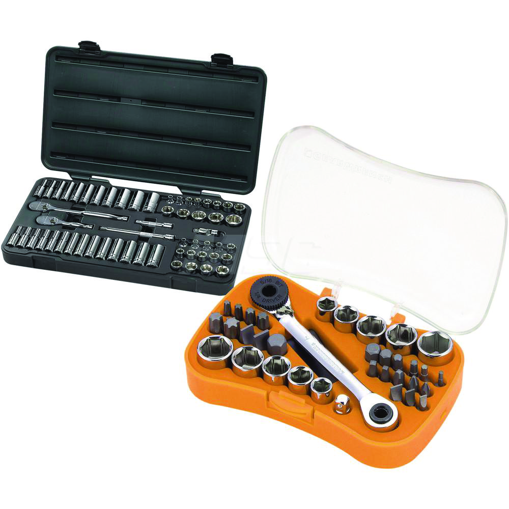 GEARWRENCH Socket Sets Set Type Deep Standard Drive Size 3 8