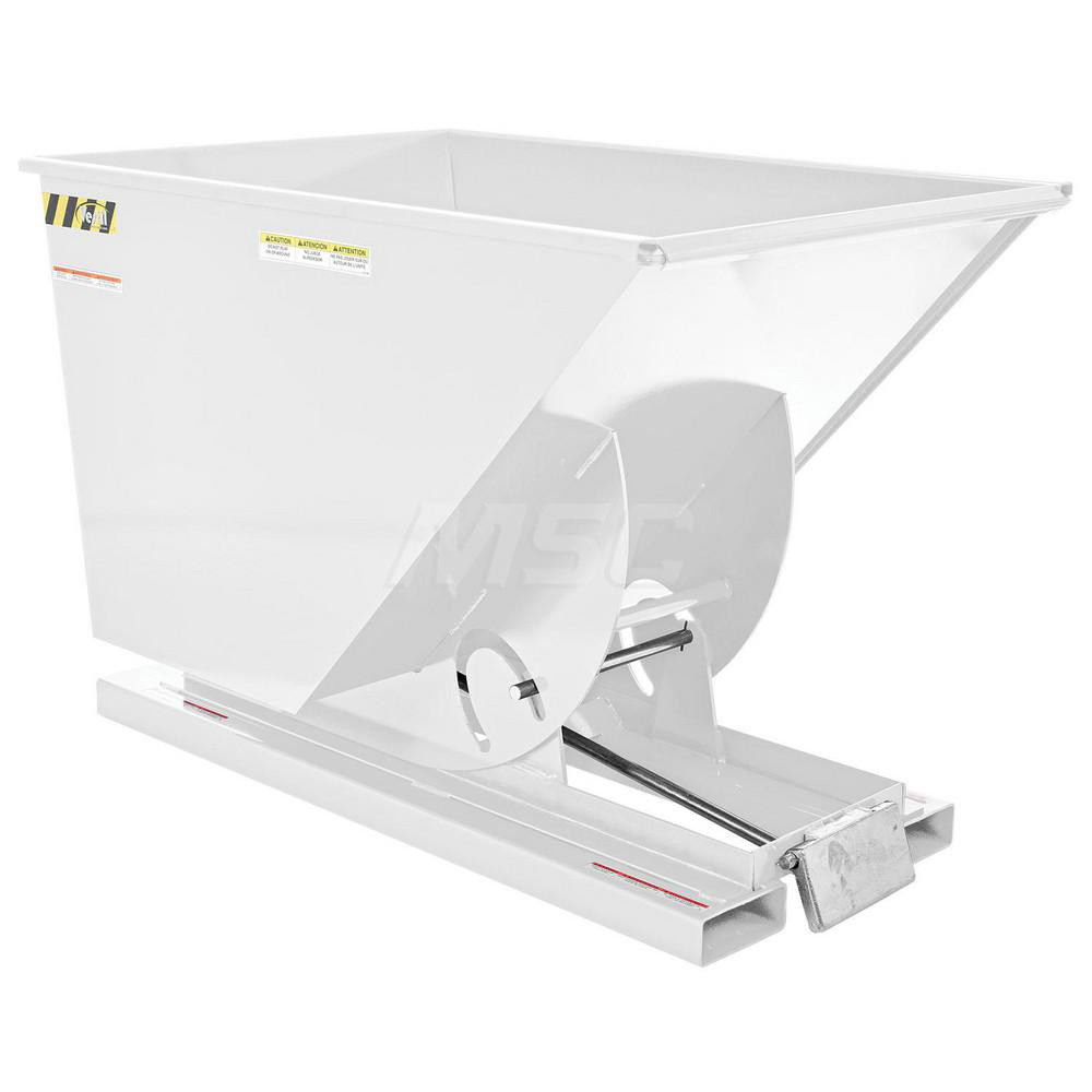 Vestil - Stationary Tilt Hopper: 4,000 lb Capacity, 42" Wide, 61.13 ...