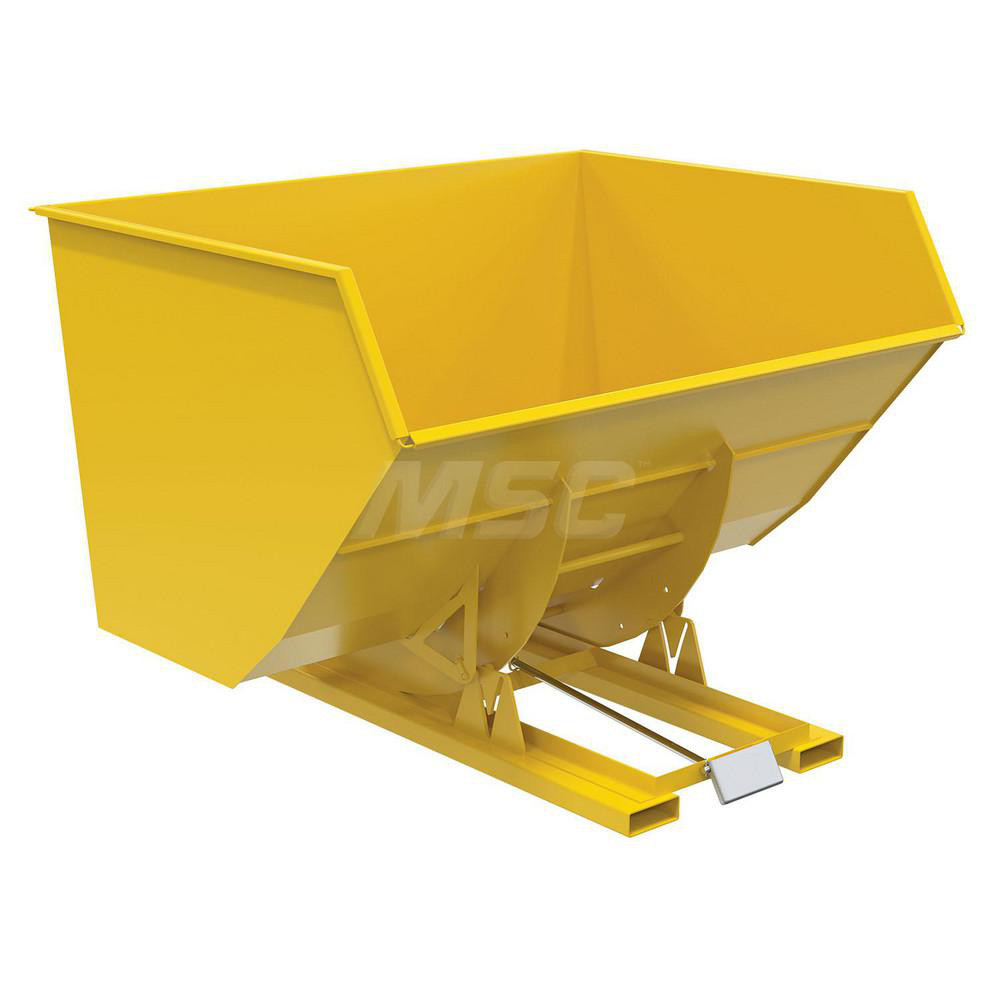 Vestil - Stationary Tilt Hopper: 6,000 lb Capacity, 90" Wide, 79.38 ...