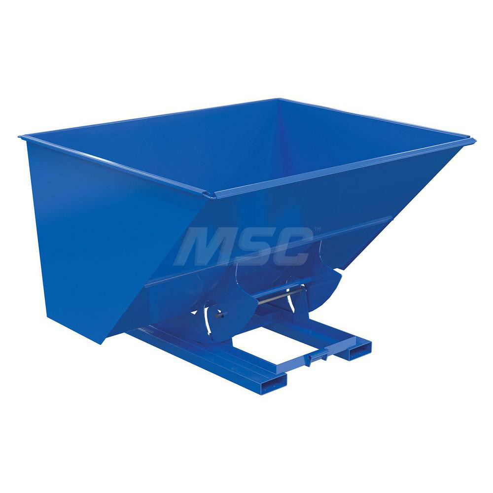 Vestil - Stationary Tilt Hopper: 4,000 lb Capacity, 82" Wide, 69" Long ...