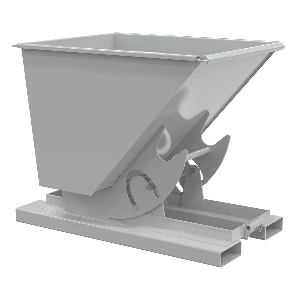 Vestil - Stationary Tilt Hopper: 4,000 lb Capacity, 34" Wide, 53" Long ...