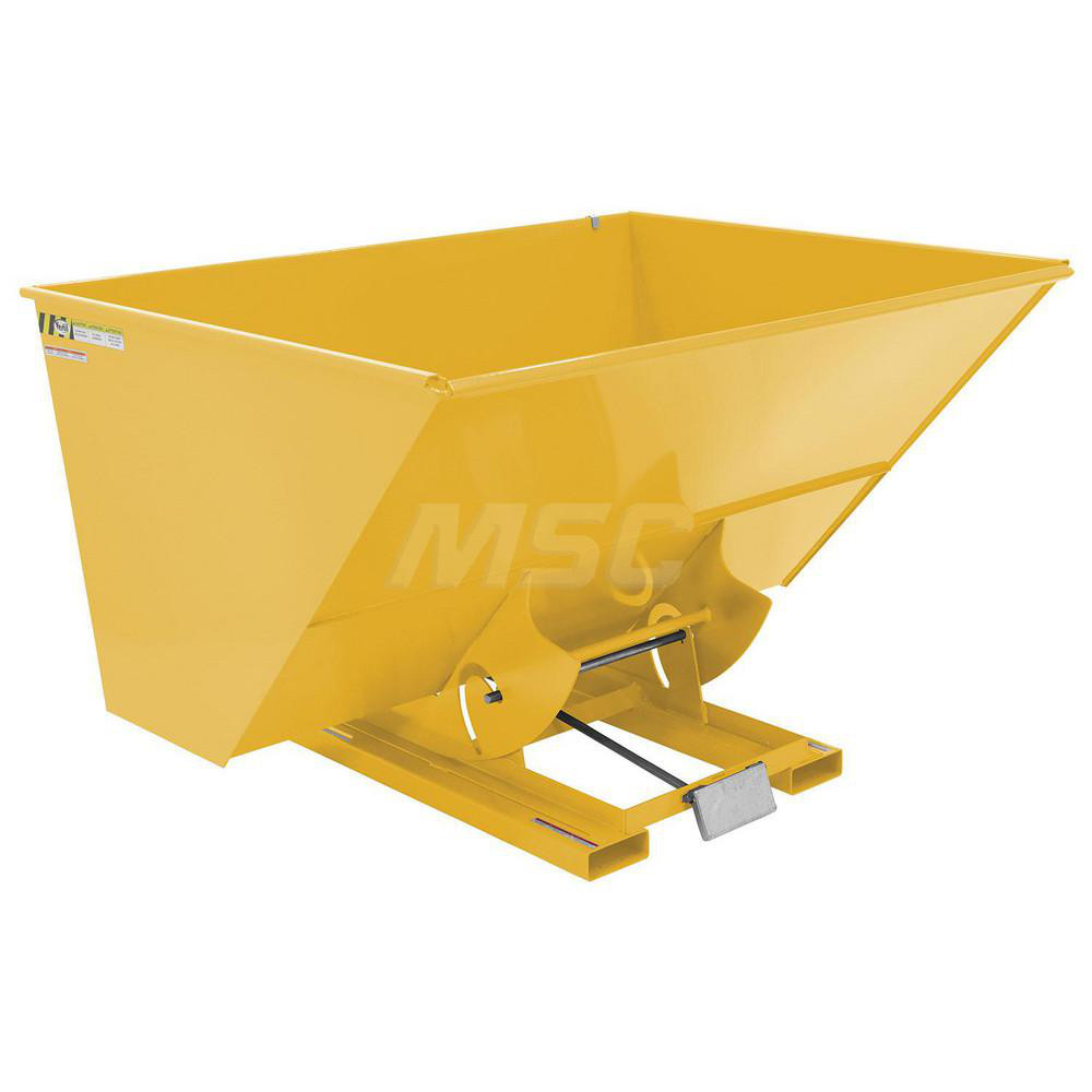 Vestil - Stationary Tilt Hopper: 4,000 lb Capacity, 82" Wide, 68.63 ...