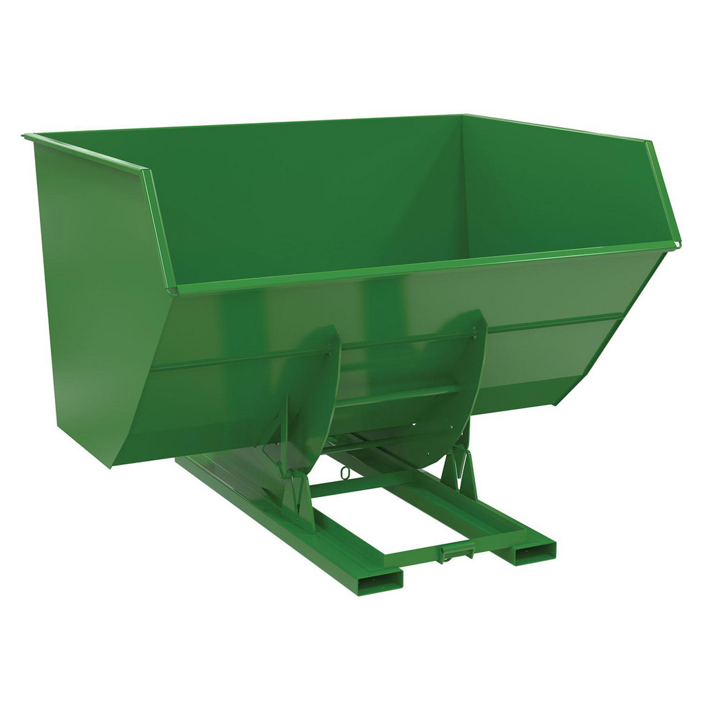 Vestil - Stationary Tilt Hopper: 6,000 lb Capacity, 79" Wide, 90.25 ...