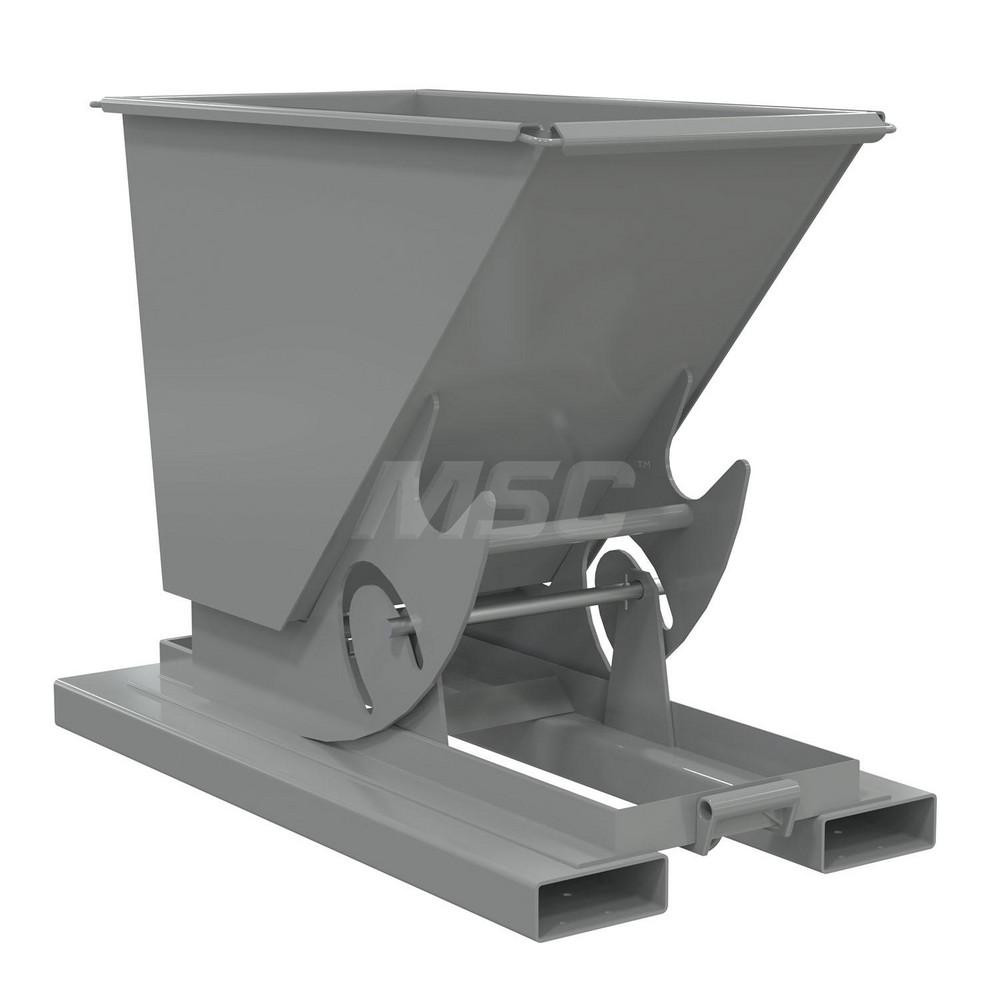 Vestil - Stationary Tilt Hopper: 2,000 lb Capacity, 26" Wide, 53" Long ...