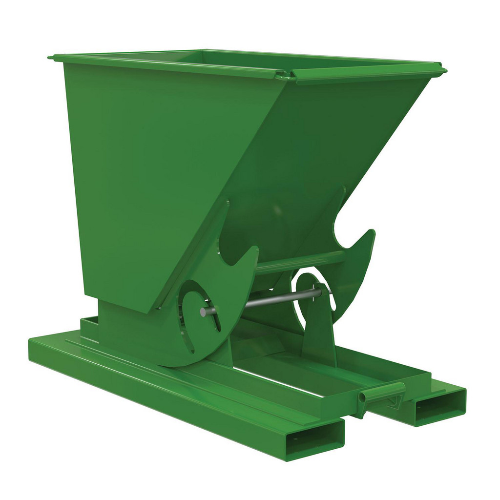 Vestil - Stationary Tilt Hopper: 2,000 lb Capacity, 26" Wide, 53" Long ...