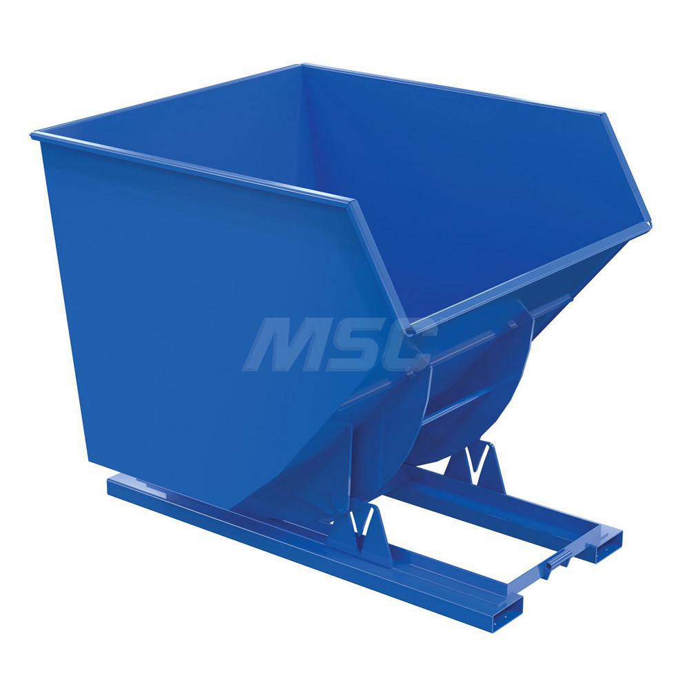 Vestil - Stationary Tilt Hopper: 6,000 lb Capacity, 64" Wide, 79.38 ...