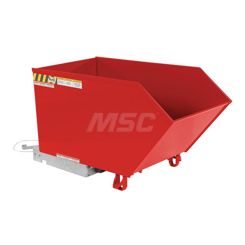 Vestil - Stationary Tilt Hopper: 4,000 lb Capacity, 27" Wide, 51.19 ...