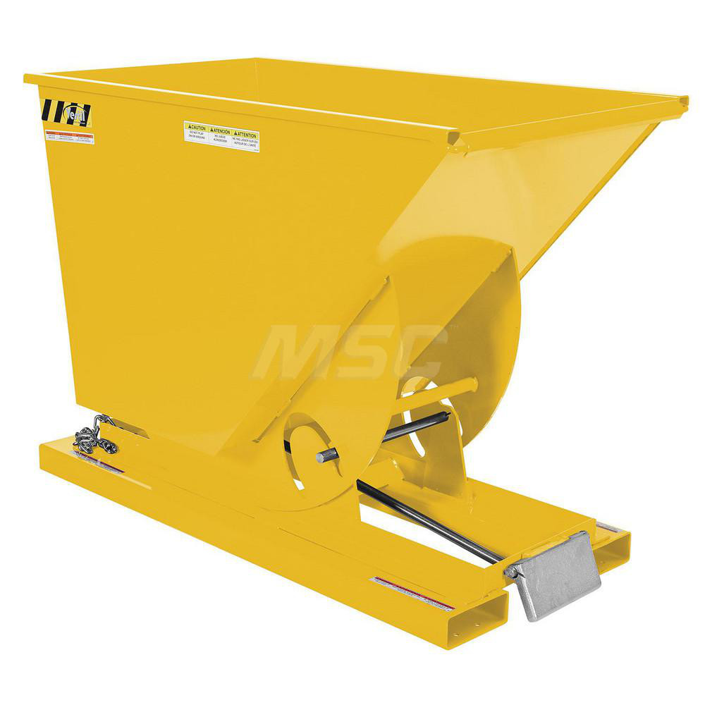 Vestil - Stationary Tilt Hopper: 2,000 lb Capacity, 32" Wide, 61.13 ...