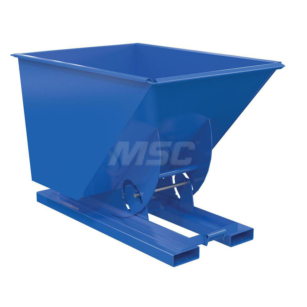 Vestil - Stationary Tilt Hopper: 4,000 lb Capacity, 42" Wide, 62" Long ...