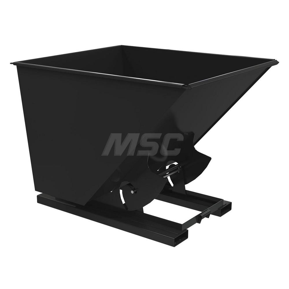 Vestil - Stationary Tilt Hopper: 4,000 lb Capacity, 57" Wide, 69" Long ...