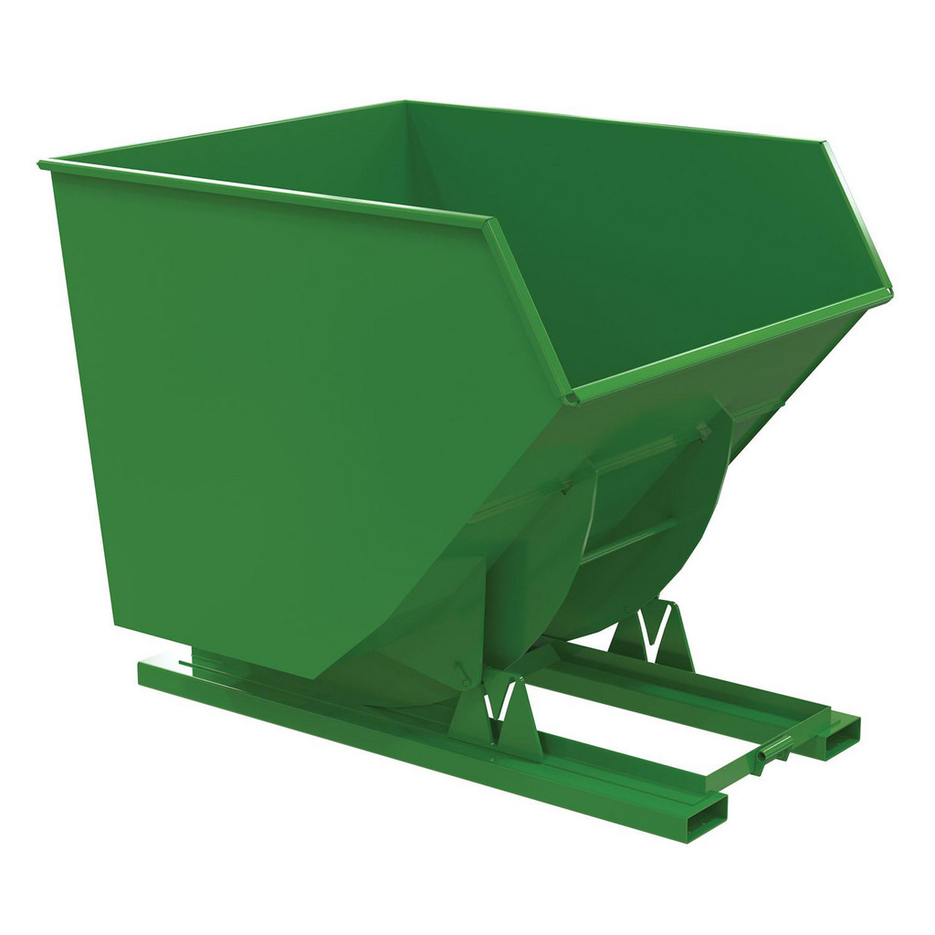 Vestil - Stationary Tilt Hopper: 6,000 lb Capacity, 64" Wide, 79.38 ...