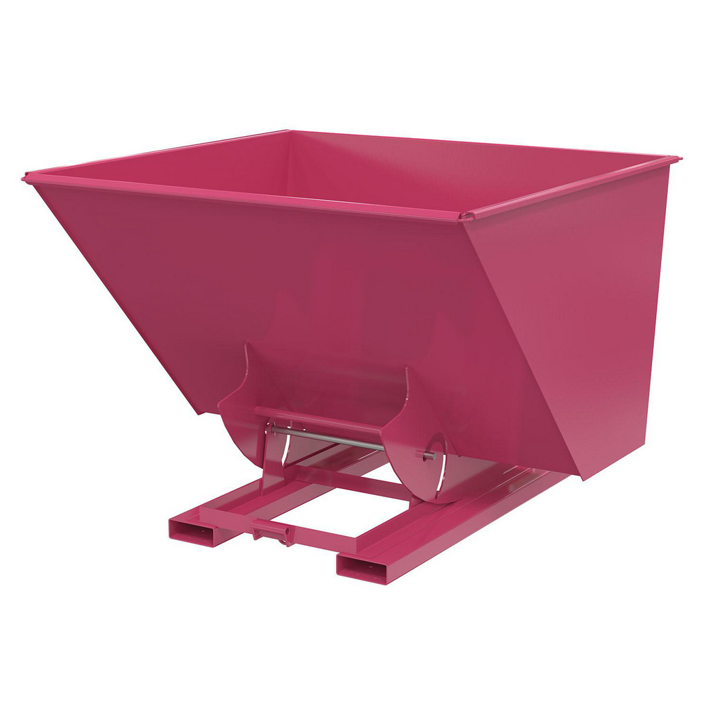Vestil - Stationary Tilt Hopper: 6,000 lb Capacity, 70" Wide, 69" Long ...