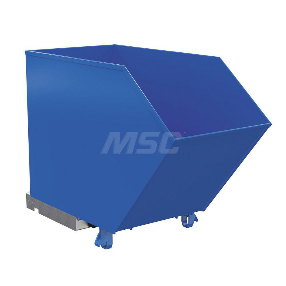 Vestil - Stationary Tilt Hopper: 4,000 lb Capacity, 27" Wide, 56.56 ...