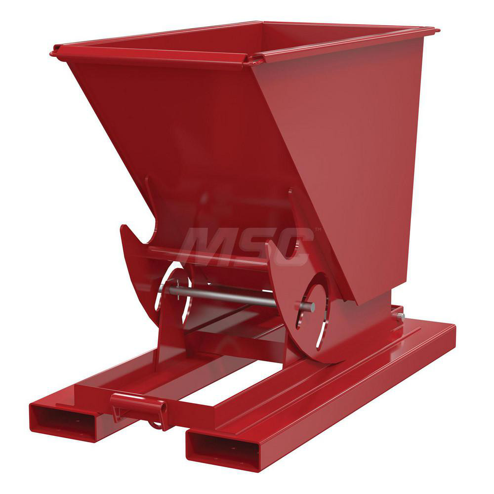Vestil - Stationary Tilt Hopper: 2,000 lb Capacity, 26" Wide, 53" Long ...