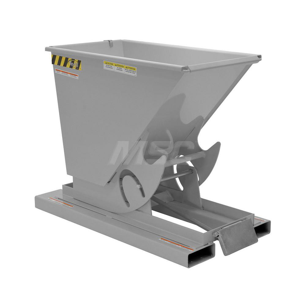 Vestil - Stationary Tilt Hopper: 2,000 lb Capacity, 26" Wide, 51.88 ...