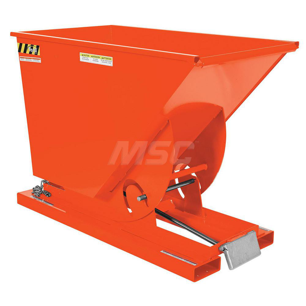 Vestil - Stationary Tilt Hopper: 6,000 lb Capacity, 32" Wide, 61.13 ...