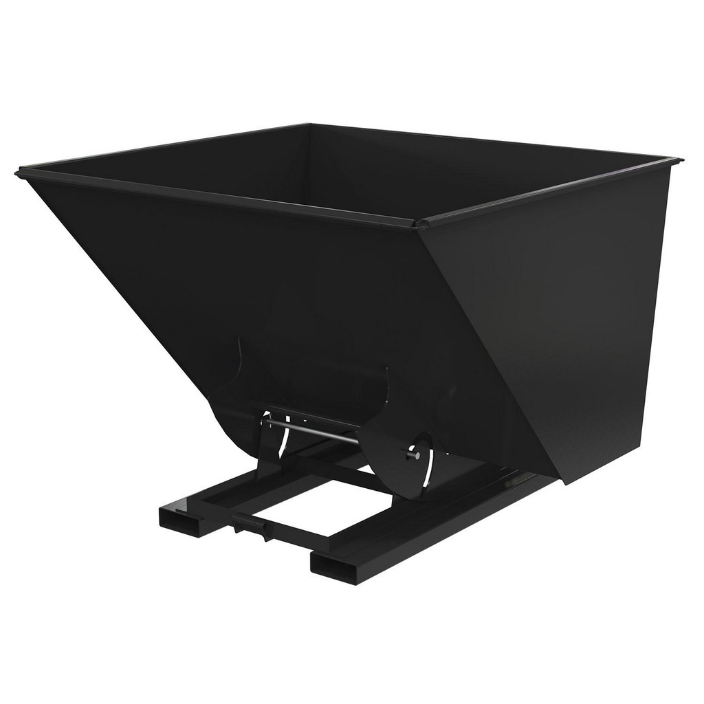 Vestil - Stationary Tilt Hopper: 2,000 lb Capacity, 70" Wide, 69" Long ...