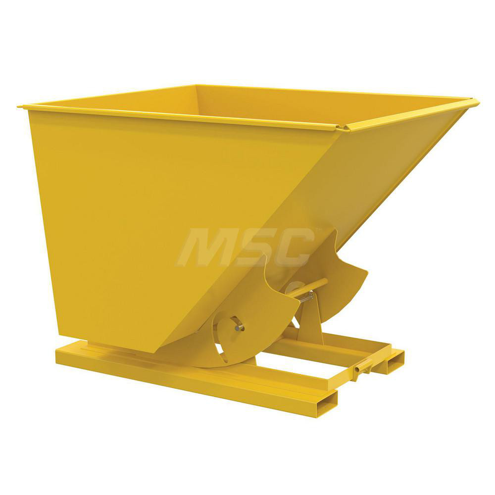 Vestil - Stationary Tilt Hopper: 6,000 lb Capacity, 57" Wide, 69" Long ...