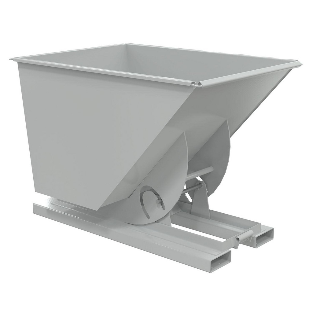 Vestil - Stationary Tilt Hopper: 4,000 lb Capacity, 42" Wide, 62" Long ...