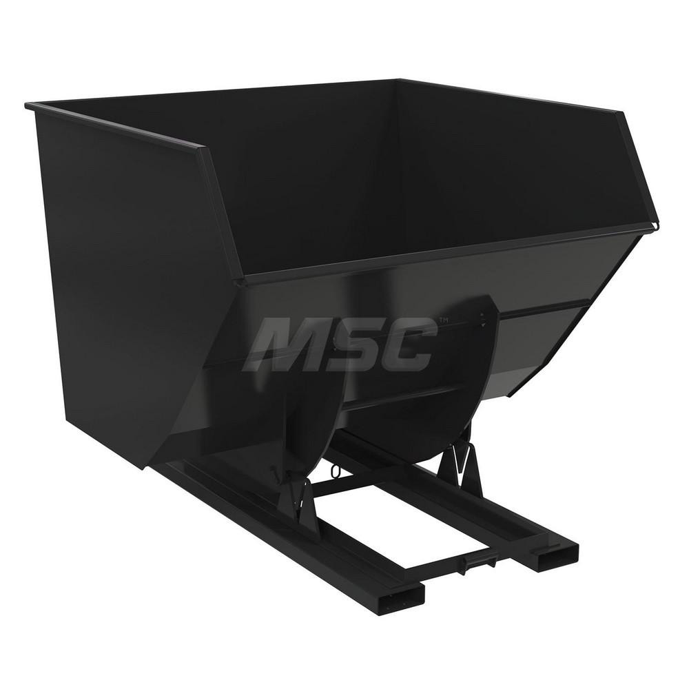 Vestil - Stationary Tilt Hopper: 6,000 lb Capacity, 79" Wide, 72.94 ...