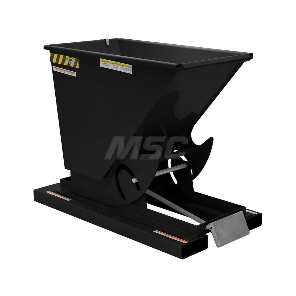 Vestil - Stationary Tilt Hopper: 2,000 lb Capacity, 26" Wide, 51.88 ...