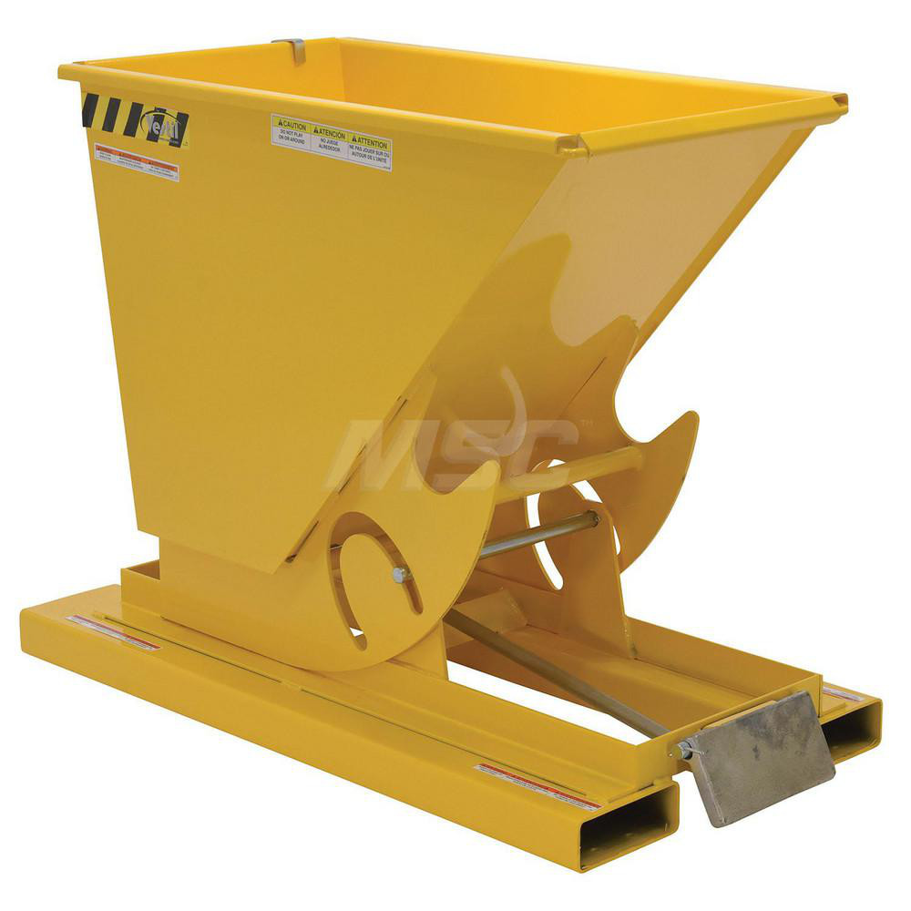 Vestil - Stationary Tilt Hopper: 2,000 lb Capacity, 26" Wide, 51.88 ...