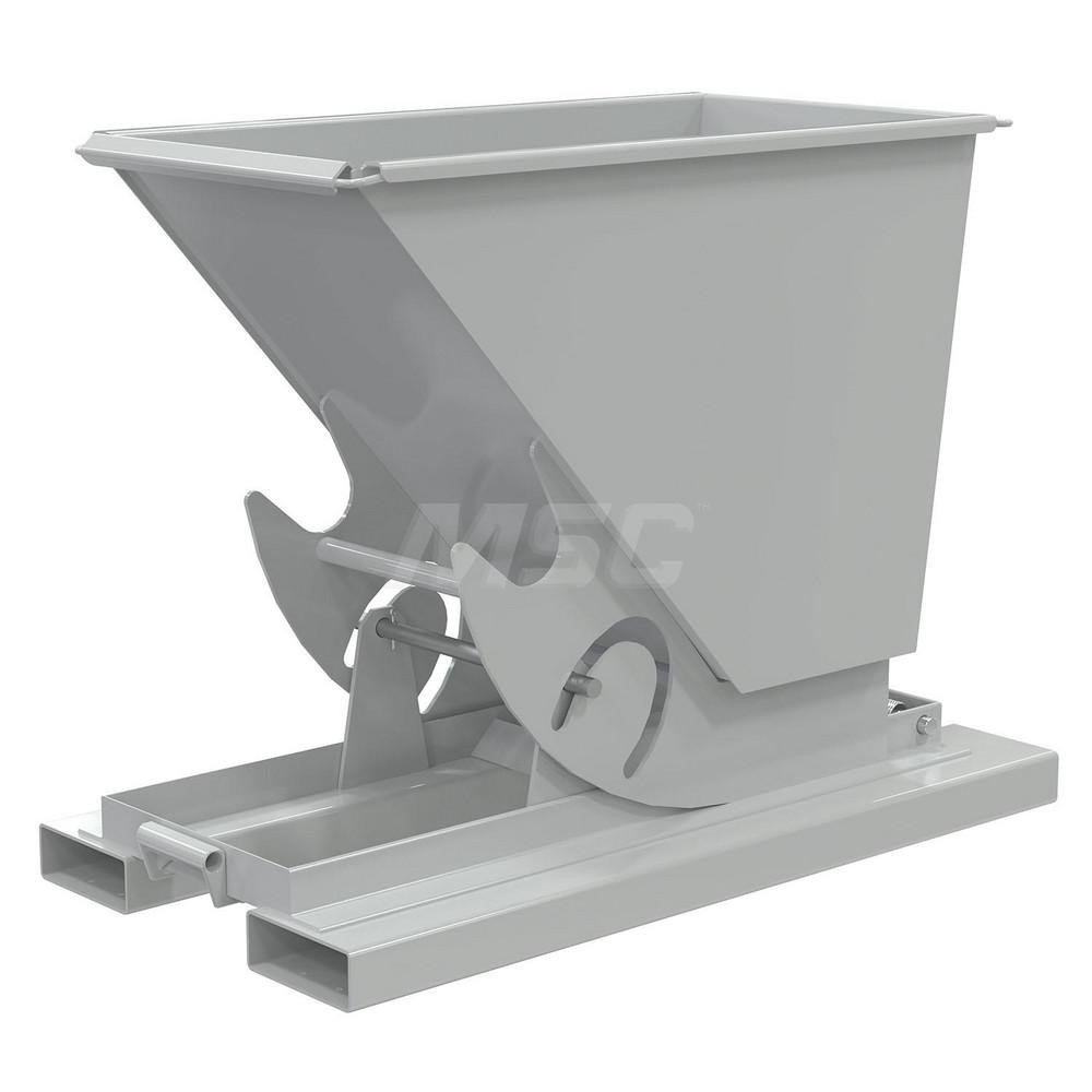 Vestil - Stationary Tilt Hopper: 4,000 lb Capacity, 26" Wide, 53" Long ...