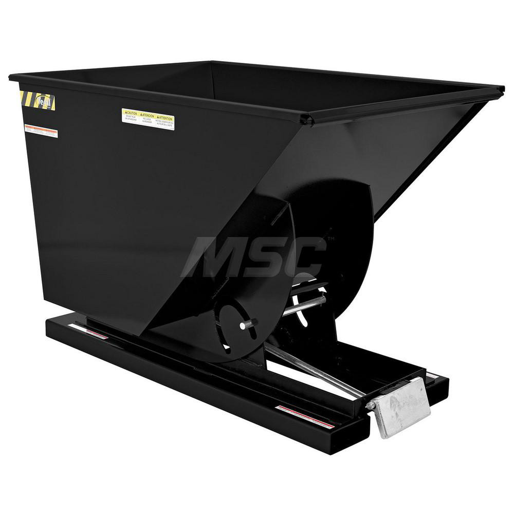 Vestil - Stationary Tilt Hopper: 4,000 lb Capacity, 42" Wide, 61.13 ...