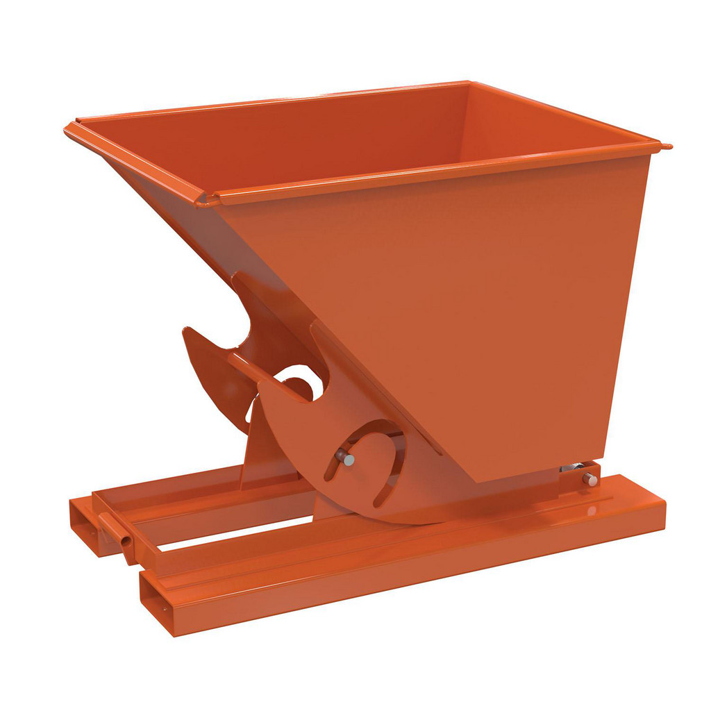 Vestil - Stationary Tilt Hopper: 4,000 lb Capacity, 34" Wide, 53" Long ...