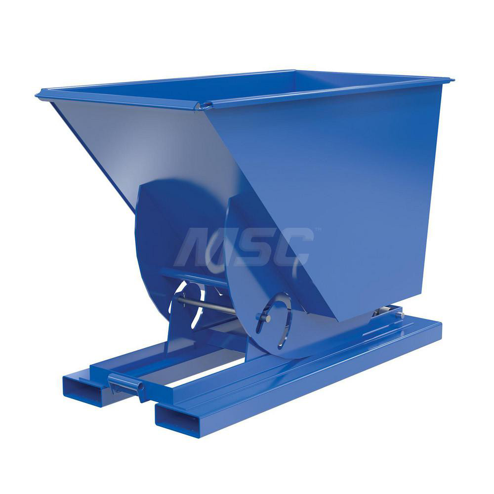 Vestil - Stationary Tilt Hopper: 6,000 lb Capacity, 32" Wide, 62" Long ...