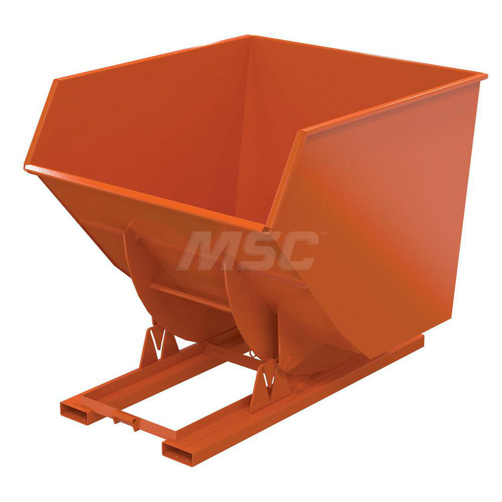 Vestil - Stationary Tilt Hopper: 6,000 lb Capacity, 64" Wide, 79.38 ...