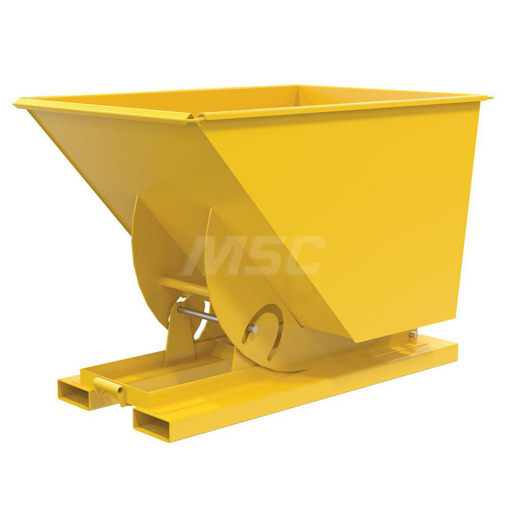 Vestil - Stationary Tilt Hopper: 4,000 lb Capacity, 42" Wide, 62" Long ...