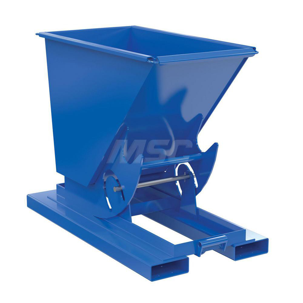 Vestil - Stationary Tilt Hopper: 4,000 lb Capacity, 26" Wide, 53" Long ...